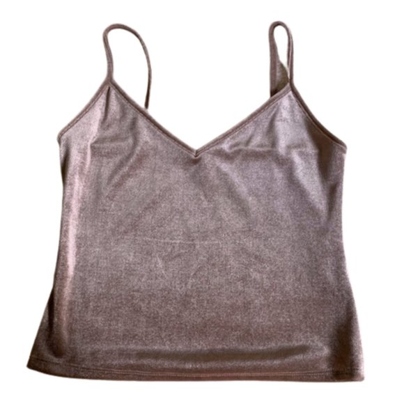 Forever 21 | Tops | Rose Pink Velvet Cropped Tank Top | Poshmark